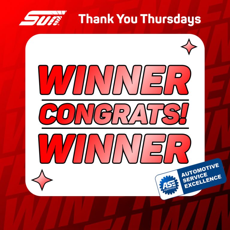 SUN Collision Names Winners of ‘Thank You Thursdays!’ Sweepstakes - Sun Collision